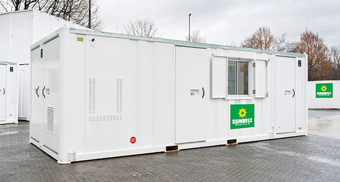 Welfare Units | Sunbelt Rentals